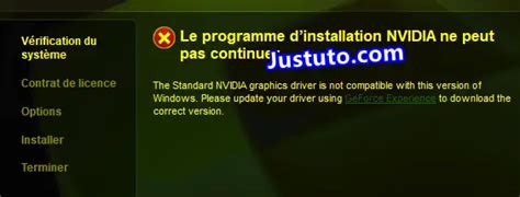 Solutions Le Programme D Installation De Nvidia Ne Peut Pas Continuer
