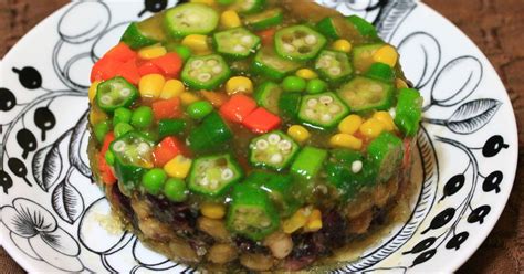 野菜のゼリー寄せケーキおかず By ♪miwa♪ 【クックパッド】 簡単おいしいみんなのレシピが369万品
