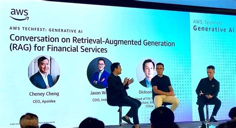 Jason Wong On Linkedin Aws Techfest Rag Generativeai Aws Genai