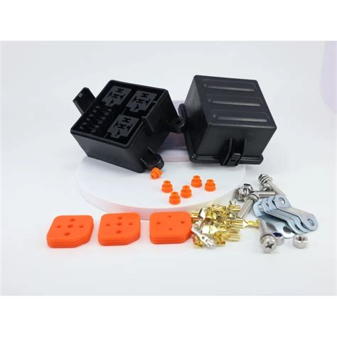 ♦12v Waterproof 3 Way Relay3 Way Atcato Fuse Holder Universal Relay