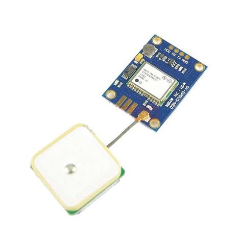 Módulo Gps Com Controle De Vôo Eeprom E Antena Amp25 U Blox