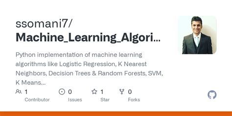 GitHub Ssomani Machine Learning Algorithms Python Implementation Of Machine Learning