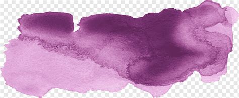 Dibujo Acuarela Dibujo Acuarela Púrpura Púrpura Violeta Lavar Png