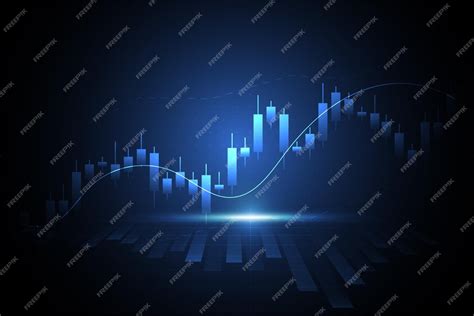 Premium Vector Business Candle Stick Graph Chart Of Stock Market