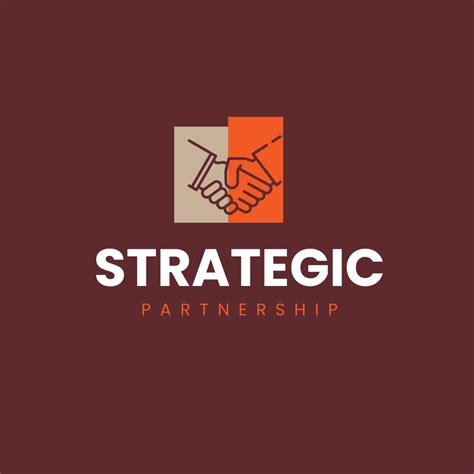 Free Strategic Partnership Logo Template To Edit Online