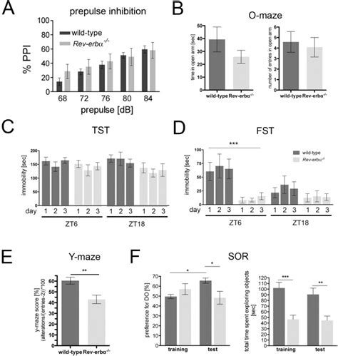 A Mice Were Subjected To Prepulse Inhibition Ppi During The Light Download Scientific