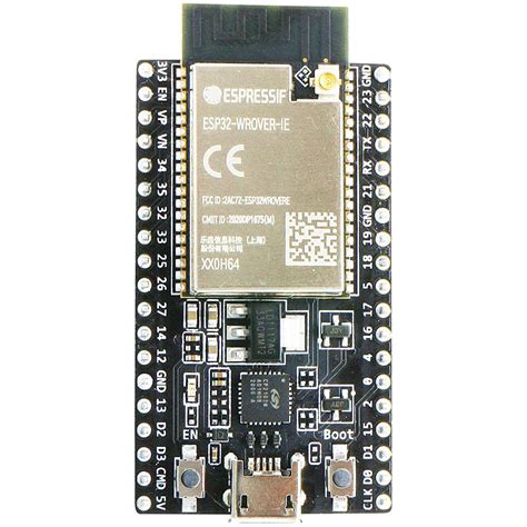 Espressif Esp32 Devkitc Vie Pcb Board Dual Core Wi Fi Bluetooth Module Rapid Electronics