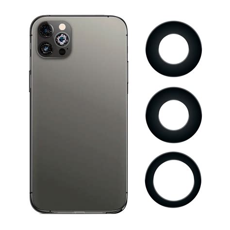 Ripley VIDRIOS DE CAMARAS TRASERA COMPATIBLE CON IPHONE PRO