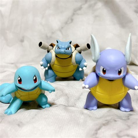 ポケモン ゼニガメ カメール カメックス フィギュア 3個セット By メルカリ