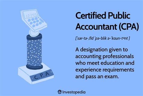 Certified Public Accountant What The CPA Credential Means