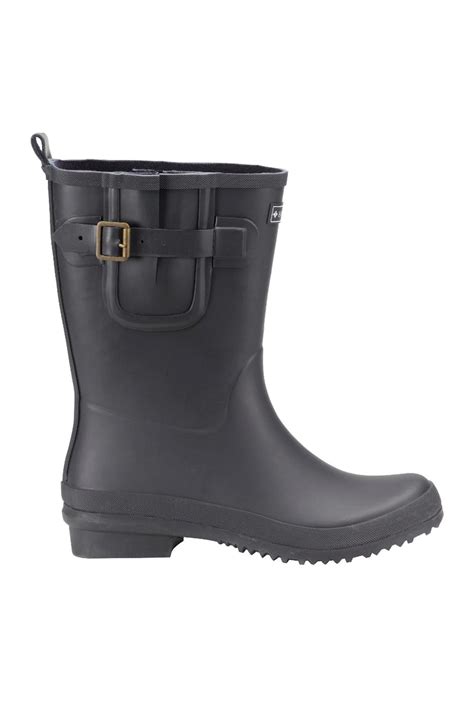 Ladies Mid Calf Rubber Wellington Boots Uk Rydale
