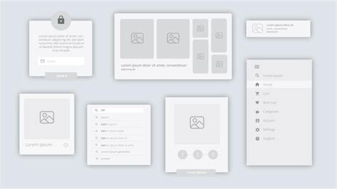 Premium Vector App Ui Kit Template