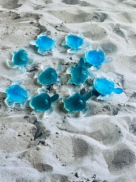 Mini Turtles Soaps Sea Turtles Beach Shore Summer Housewarming Bridal Shower Wedding