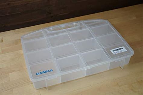 Massca Multi Purpose Hardware Box Storage Hinged Box Made Of Durable