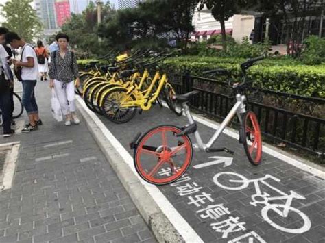 摩拜單車呼籲用戶文明停車 電子圍欄技術智能化引導用戶 每日頭條