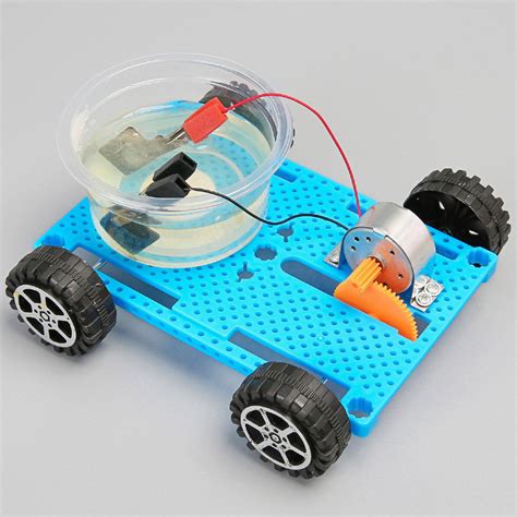 🌈steam鹽水動力車diy拼裝科技小製作兒童玩具創意科教模型科學實驗 蝦皮購物
