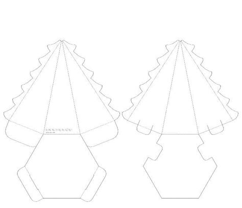 Template Vektor Kotak Karton Tahun Baru Eps Uidownload