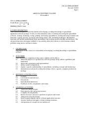 Cis 121207105 Pdf CIS 121 SPREADSHEET Revised 2 2021 Page 1 ARIZONA