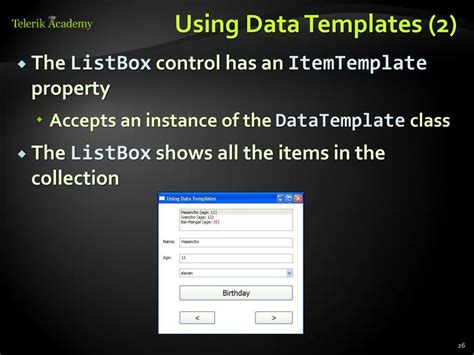PPT Binding Lists In WPF PowerPoint Presentation Free Download ID 2393356