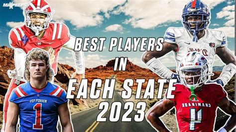 High School Football Best Player In Each State Heading Into 2023 Season