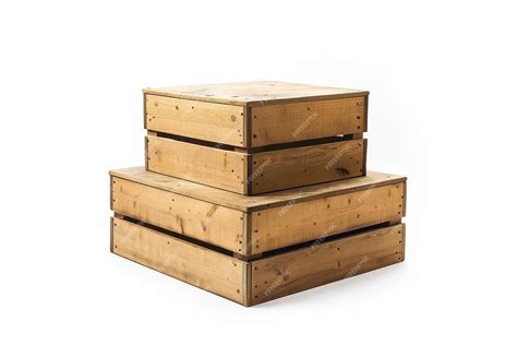 Stacked Wooden Crates Rustic And Timeless Capturing The Essence Of