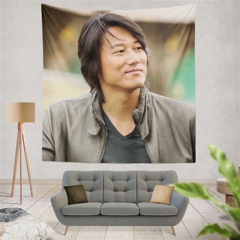 Fast And Furious 6 Movie Han Sung Kang Wall Hanging Tapestry