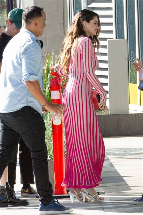 Selena Gomez Pink Dresses