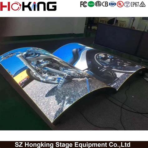 P2 P2 5 P3 P4 SMD Indoor Flexible Soft LED Display Module Curve Creative LED Screens LED