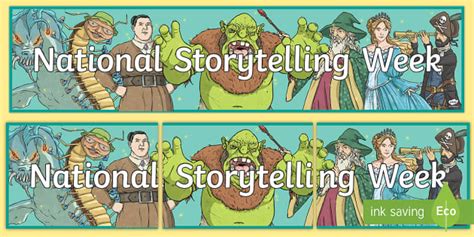 Ks2 National Storytelling Week Banner Teacher Made