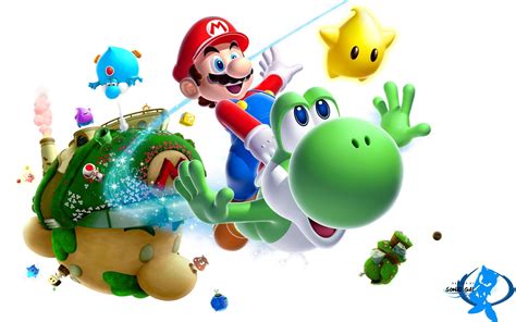 Super Mario Galaxy 2 Wallpapers Hd Wallpaper Cave