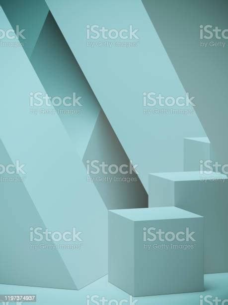 패키징 프레젠테이션을 위한 최소한의 배경 파란색 기하학적 연단입니다 3d 렌더링 패션에 대한 스톡 사진 및 기타 이미지 패션