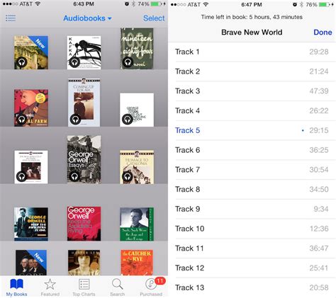 Apple Moves Audiobooks Into Ibooks App Adds Chapter Select In Ios 8 4 Beta Macrumors