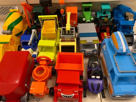 Bob The Builder Toys Vehicles Bundle Figures Dizzy Ti