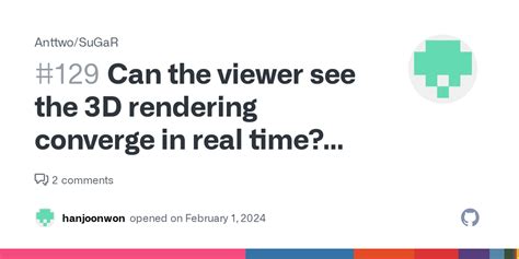 Can The Viewer See The D Rendering Converge In Real Time Like Instant