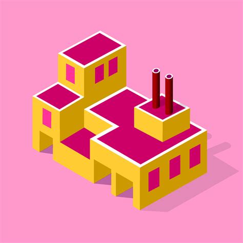 Isometric Factory Vector Art Icons And Graphics For Free Download