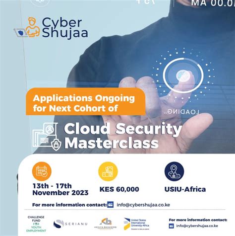 Cyber Shujaa On Linkedin Cloudsecurity Cybersecurity Masterclass