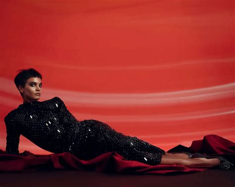 Campbell Addy Teams Up With Model Liya Kebede And Vogue Italia To
