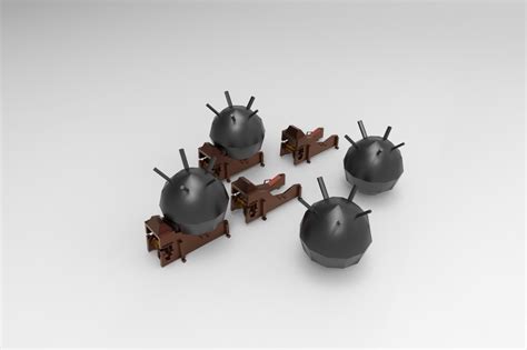 Stl File Naval Mine・3d Printer Model To Download・cults