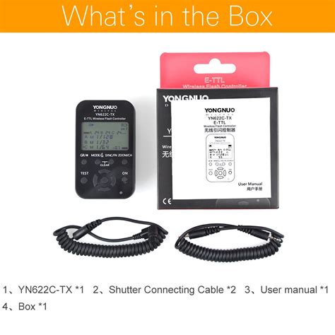 Yongnuo YN C TX YN C TX Transmitter LCD Draht Vicedeal