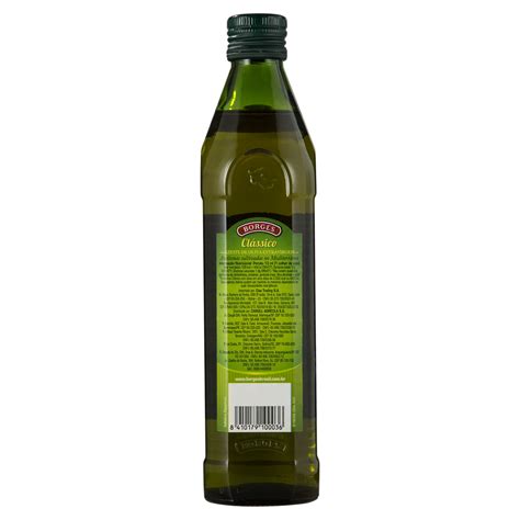 Azeite De Oliva Espanhol Extra Virgem Borges Clássico 500 Ml Carrefour