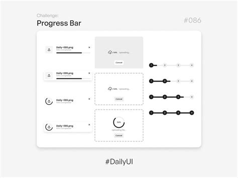 Progress Bar Challenge Daily Ui 086 Progress Bar Daily Ui Progress