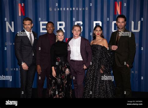 New York Ny Usa December 10 2019 Cast Attend Netflixs 6