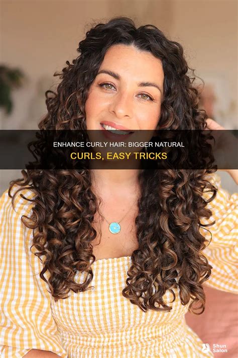 Enhance Curly Hair: Bigger Natural Curls, Easy Tricks | ShunSalon