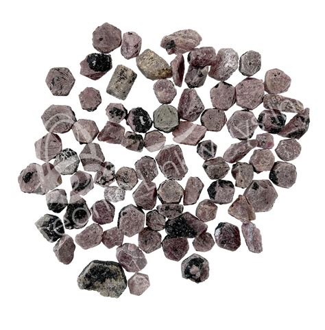 Small Rough Hexagonal Ruby New Jersey Oceanic Linkways