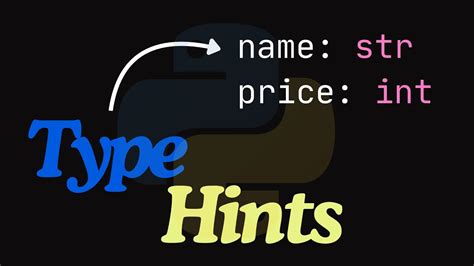 Productionize Your Python Code With Type Hints Youtube