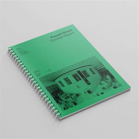 A4 Vertical Architectural Report Template Templates Process Chart