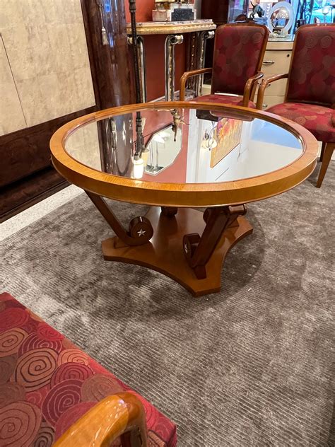 Art Deco Neoclassical Coffee Table For Sale At 1stdibs
