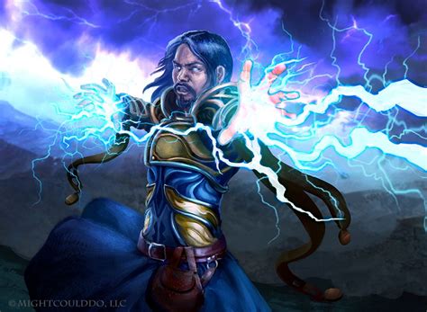 Josh Calloway Character Art Lightning Powers Character Portraits