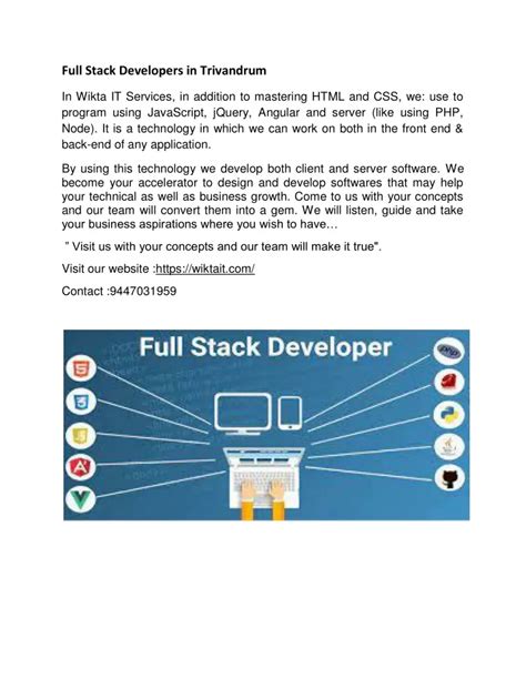 Ppt Full Stack Developers In Trivandrum Powerpoint Presentation Free Download Id 11600188