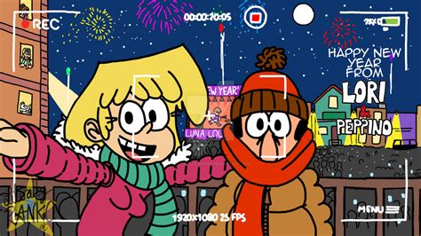 Happy New Year From Lori And Peppino By Literally Ranko On Deviantart